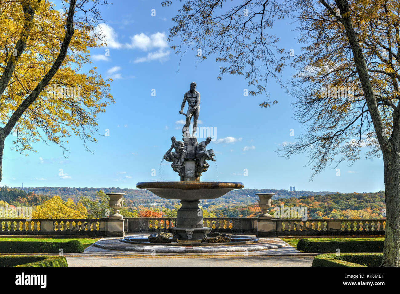 Sleepy Hollow, New York - 21. Oktober 2012: kykuit, die rockefeller ...