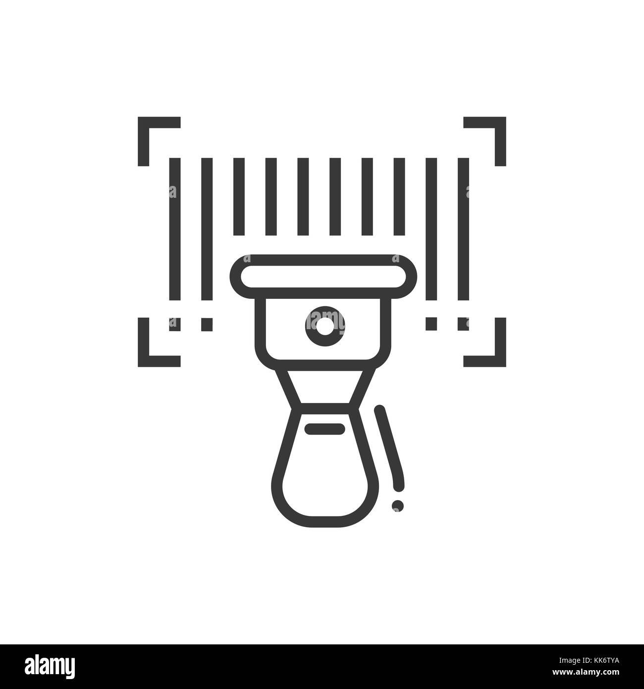 Barcode scanner symbol vektor vektoren -Fotos und -Bildmaterial in ...