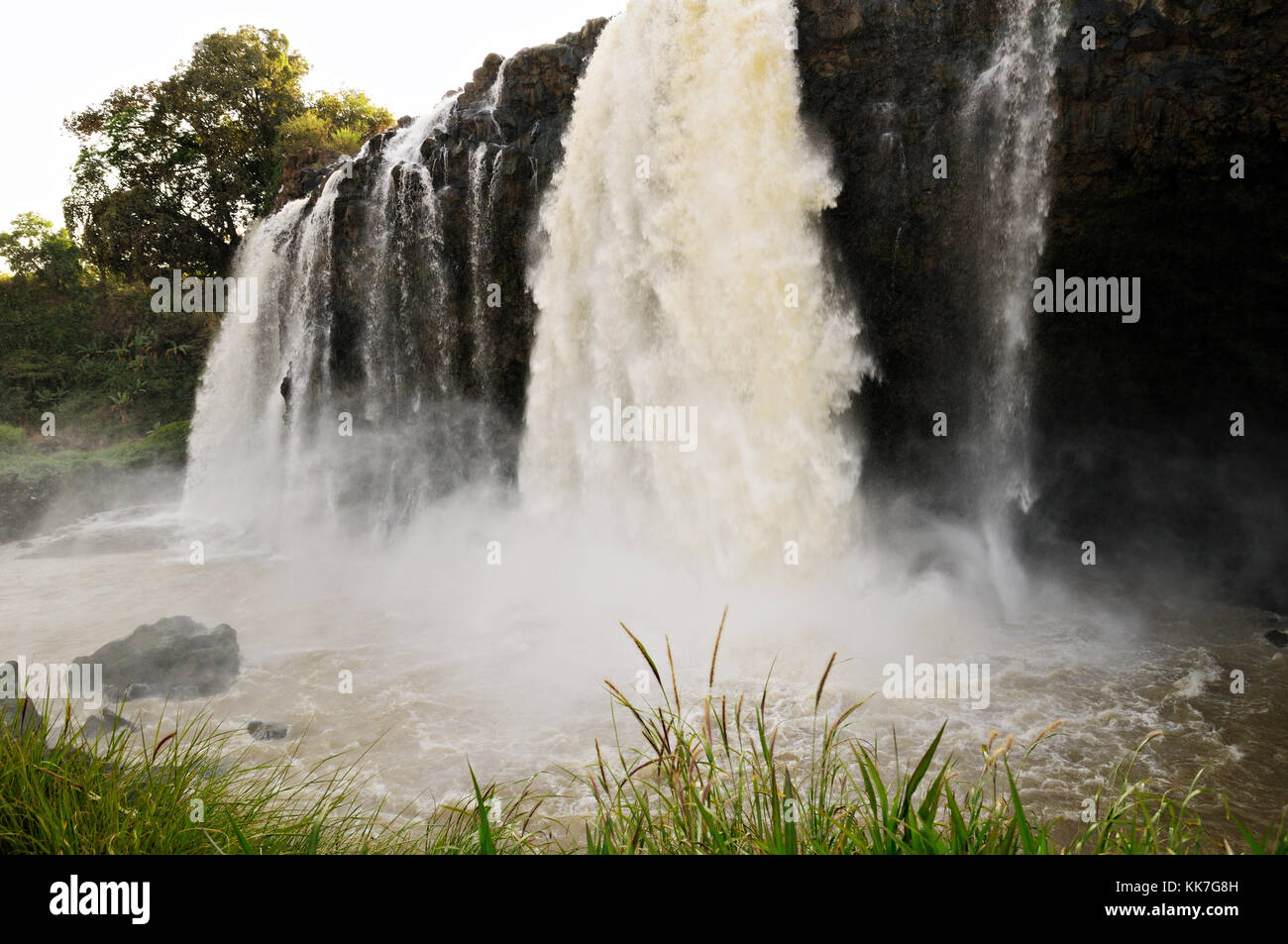 Waterfall River Nile Ethiopia Stockfotos & Waterfall River Nile ...