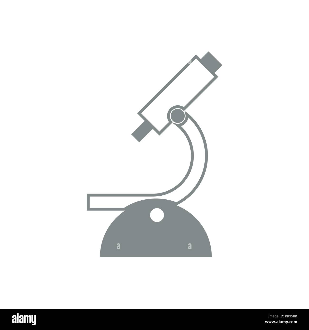 Einfache Mikroskop symbol Vektor Grafik illustration Design Stock ... Einfache Mikroskop symbol Vektor Grafik illustration Design Stock ...