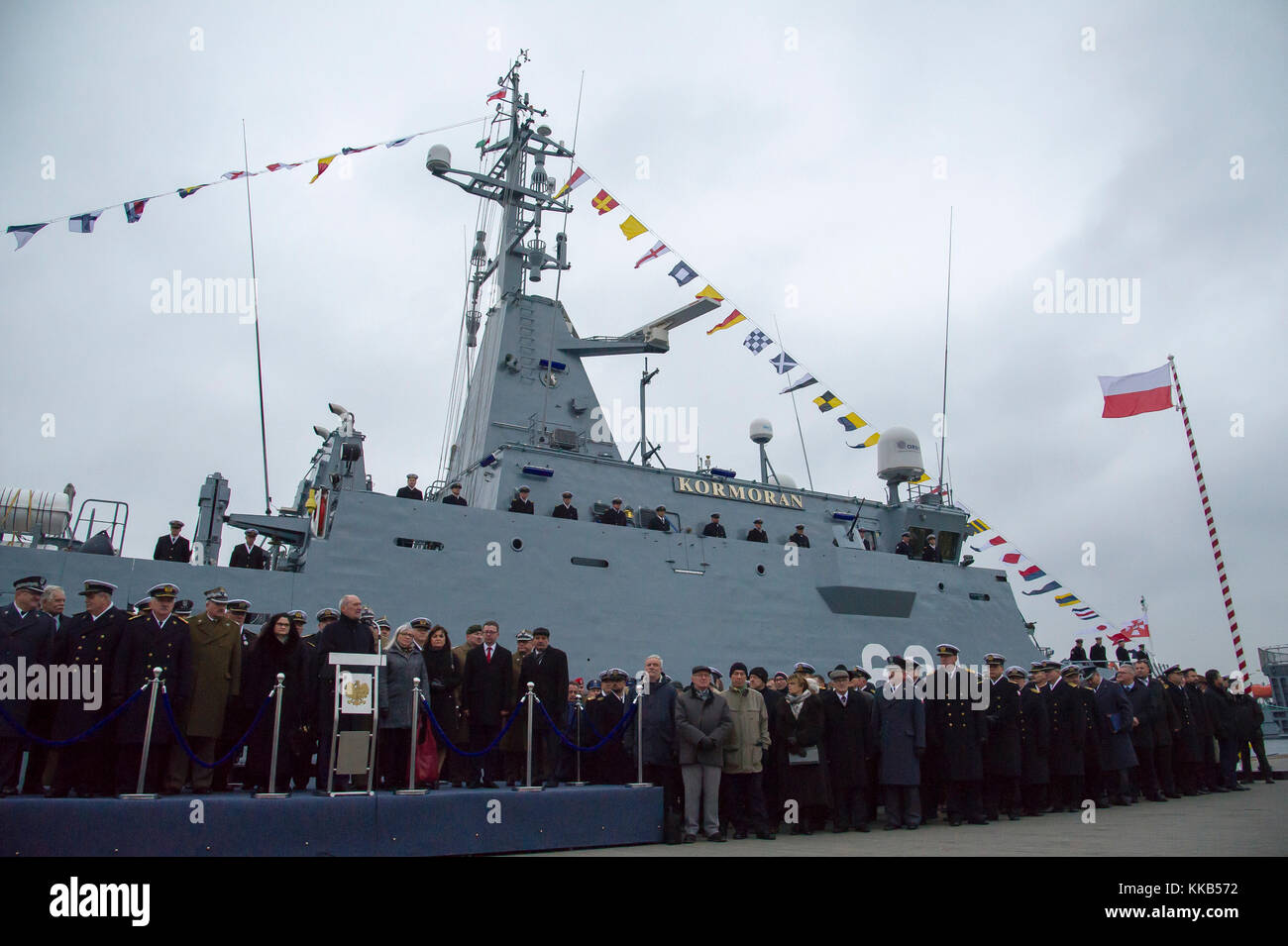 ORP Kormoran, Kormoran II Klasse minehunter, die neueste polnische ...