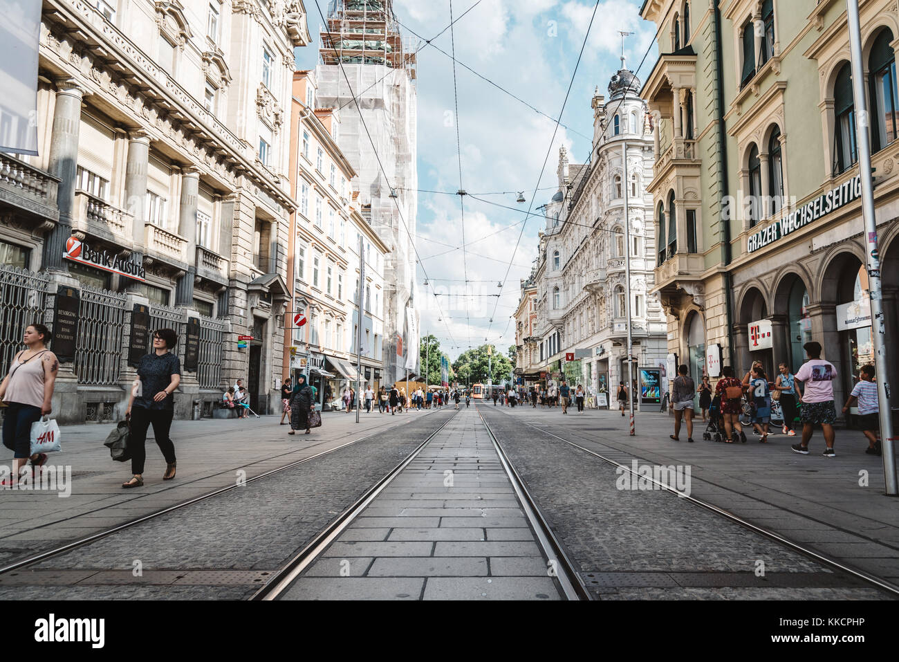 Graz zentrum Stockfotos und -bilder Kaufen - Alamy