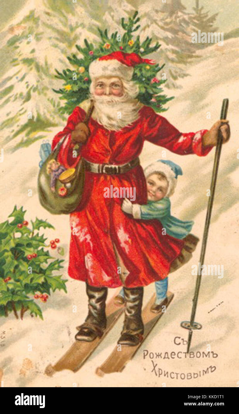 Ded Moroz Snegurochka Stockfotos und -bilder Kaufen - Alamy