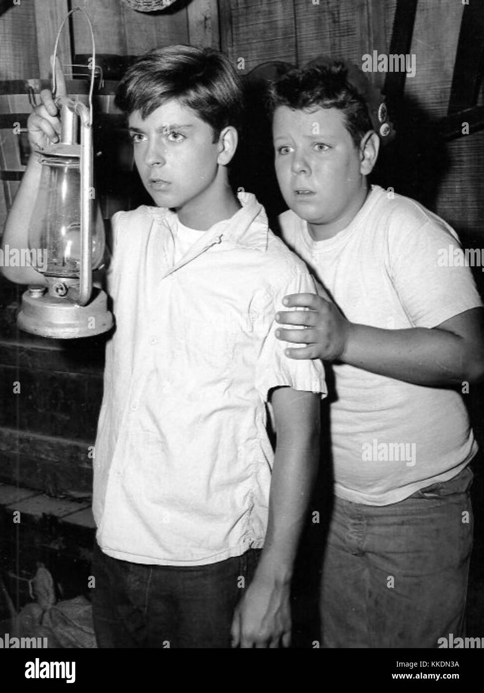 Tommy Rettig Donald Keeler Lassie ca. 1956 Stockfotografie - Alamy