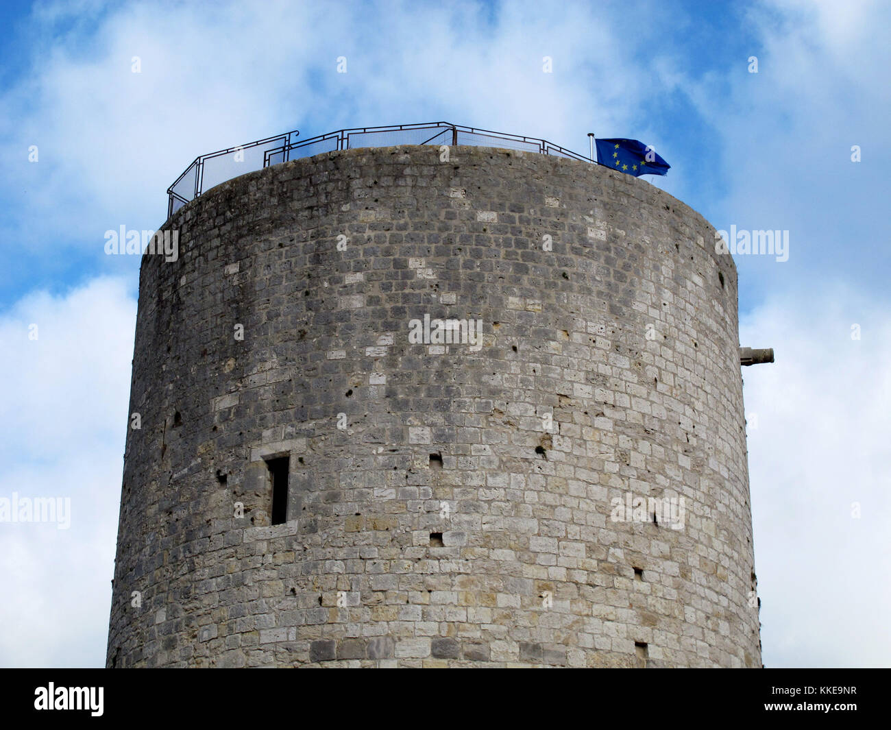 Verlies der Burg von Dourdan, Essonne, Ile-de-France, Frankreich ...