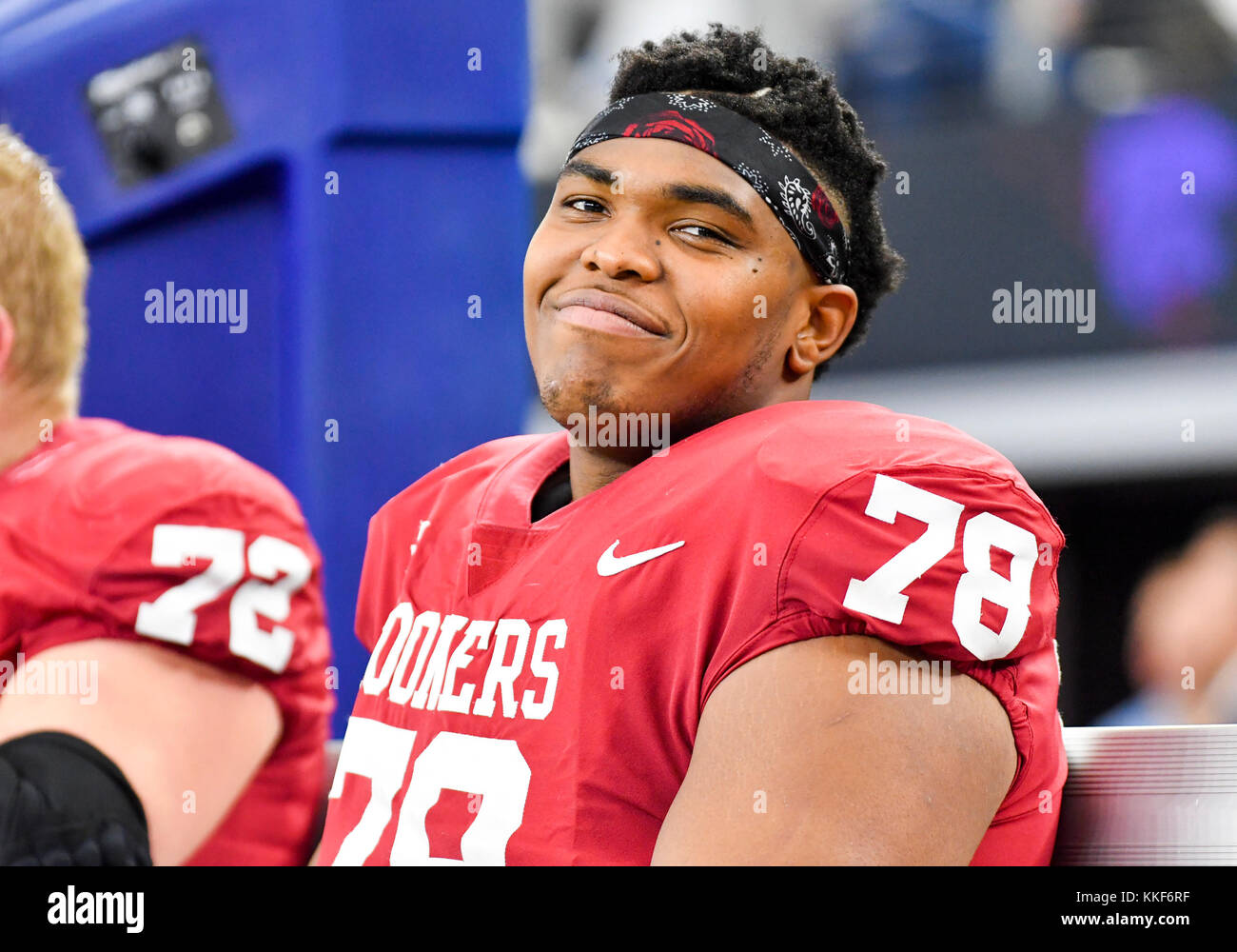Dezember 02, 2017: Oklahoma Sooners Offensive Lineman Orlando Brown #78 ...