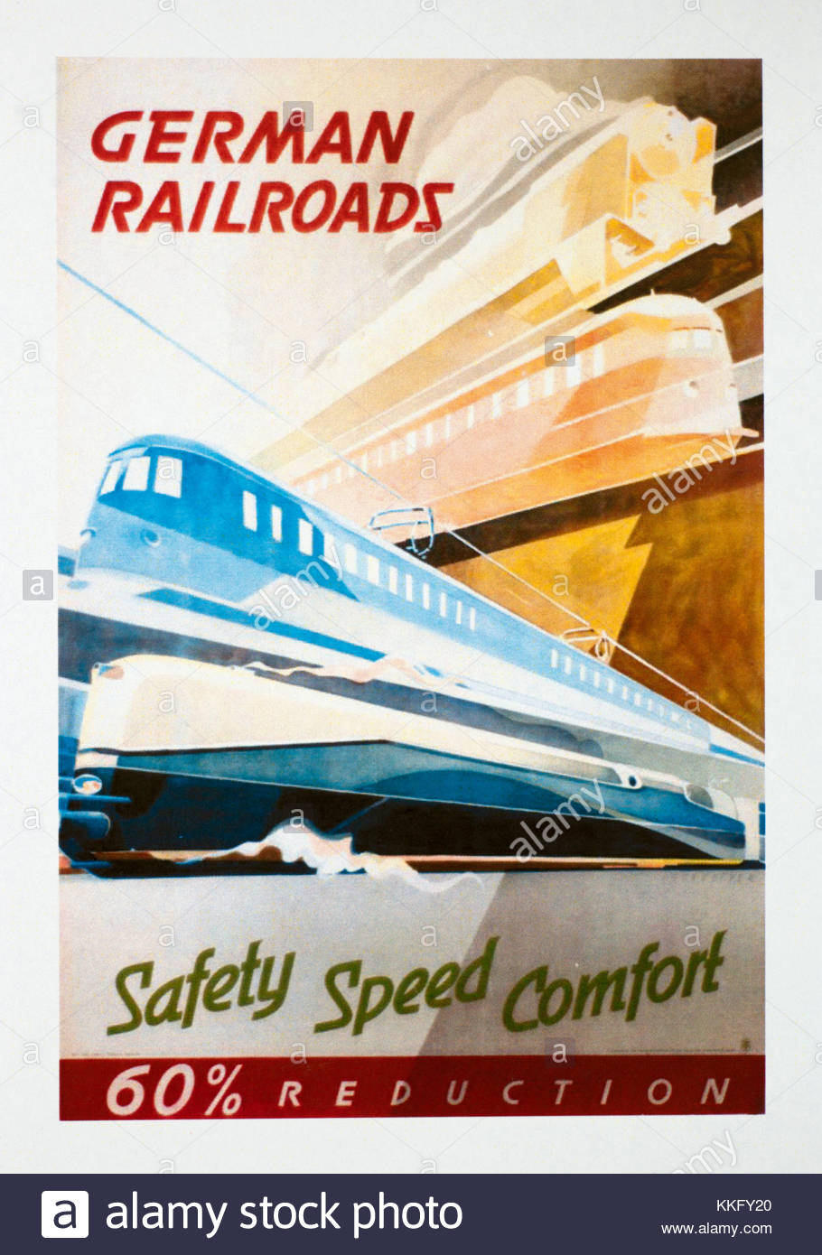 German modernist transportation poster : r/RetroFuturism