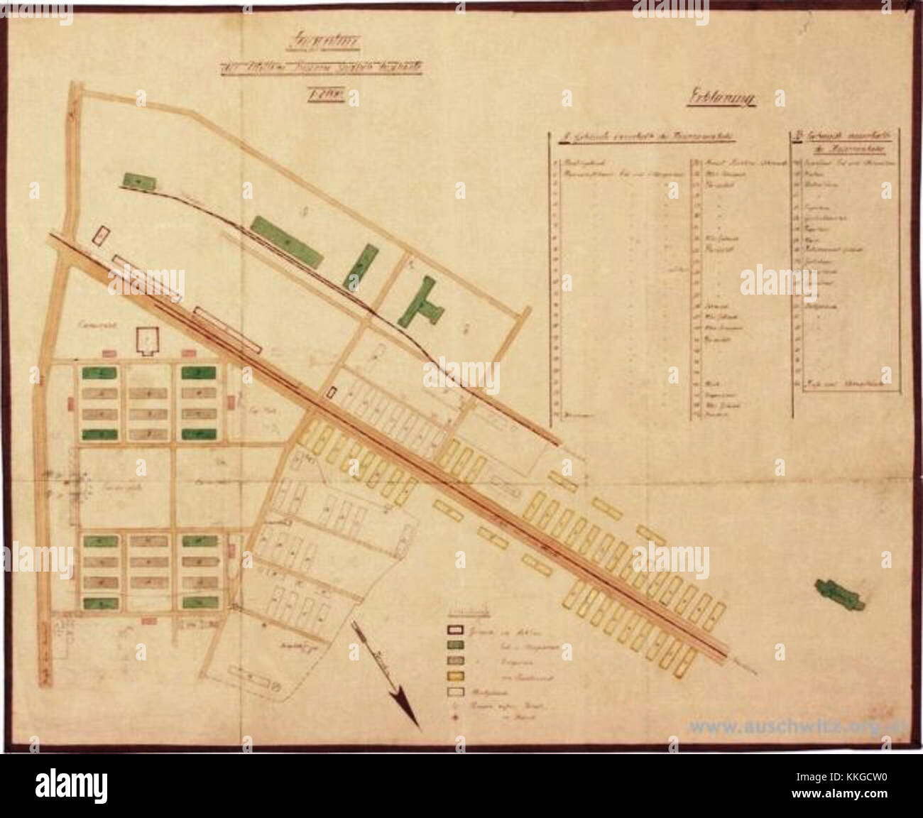 Karte auschwitz -Fotos und -Bildmaterial in hoher Auflösung – Alamy