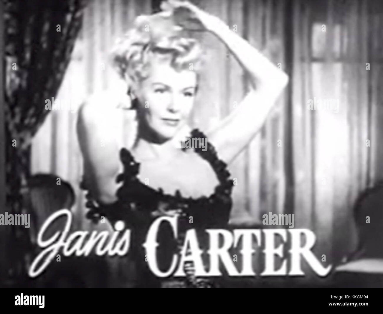 Janis Carter in meinem Trailer zur Verbotenen Vergangenheit ...