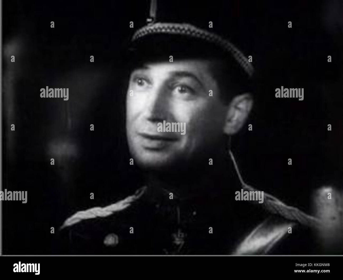 Maurice Chevalier, ein französischer Schauspieler und Sänger, ist in ...