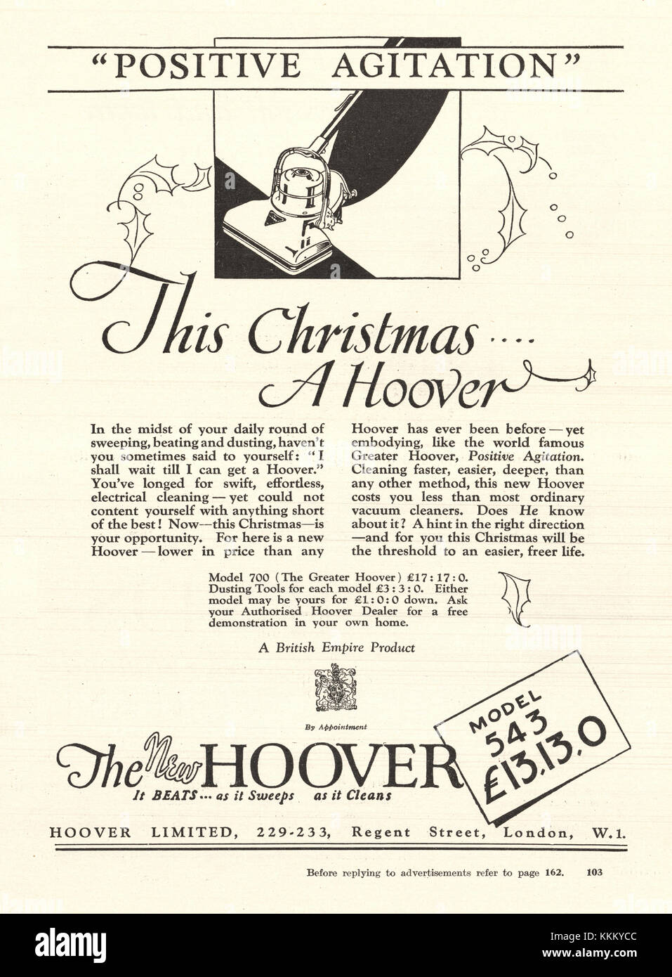 Hoover advertisement -Fotos und -Bildmaterial in hoher Auflösung – Alamy