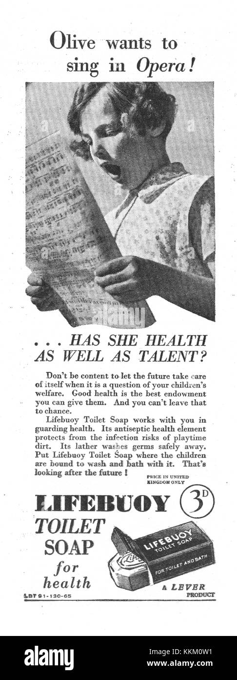 Lifebuoy soap advert -Fotos und -Bildmaterial in hoher Auflösung – Alamy