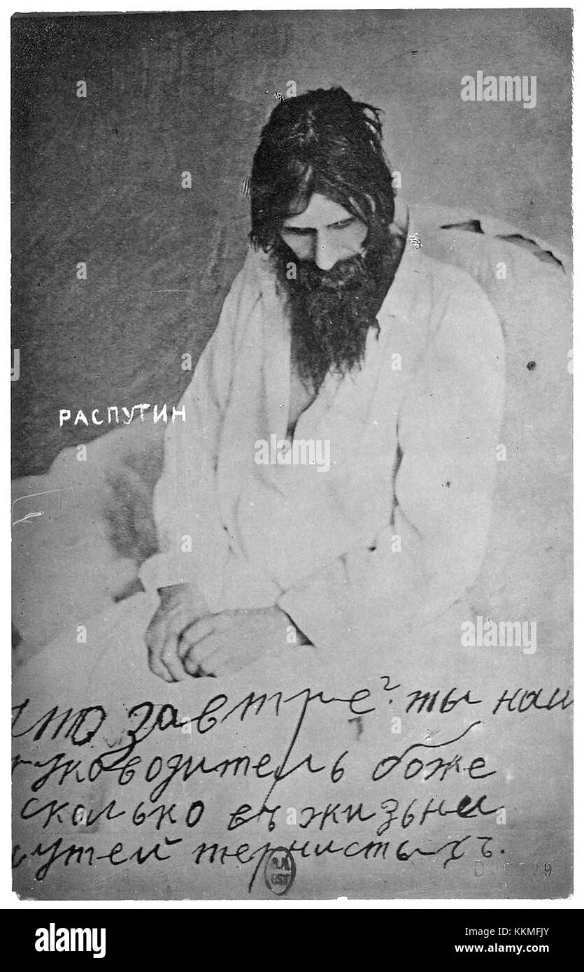 Grigori Jefimovich Rasputin Stockfotografie - Alamy