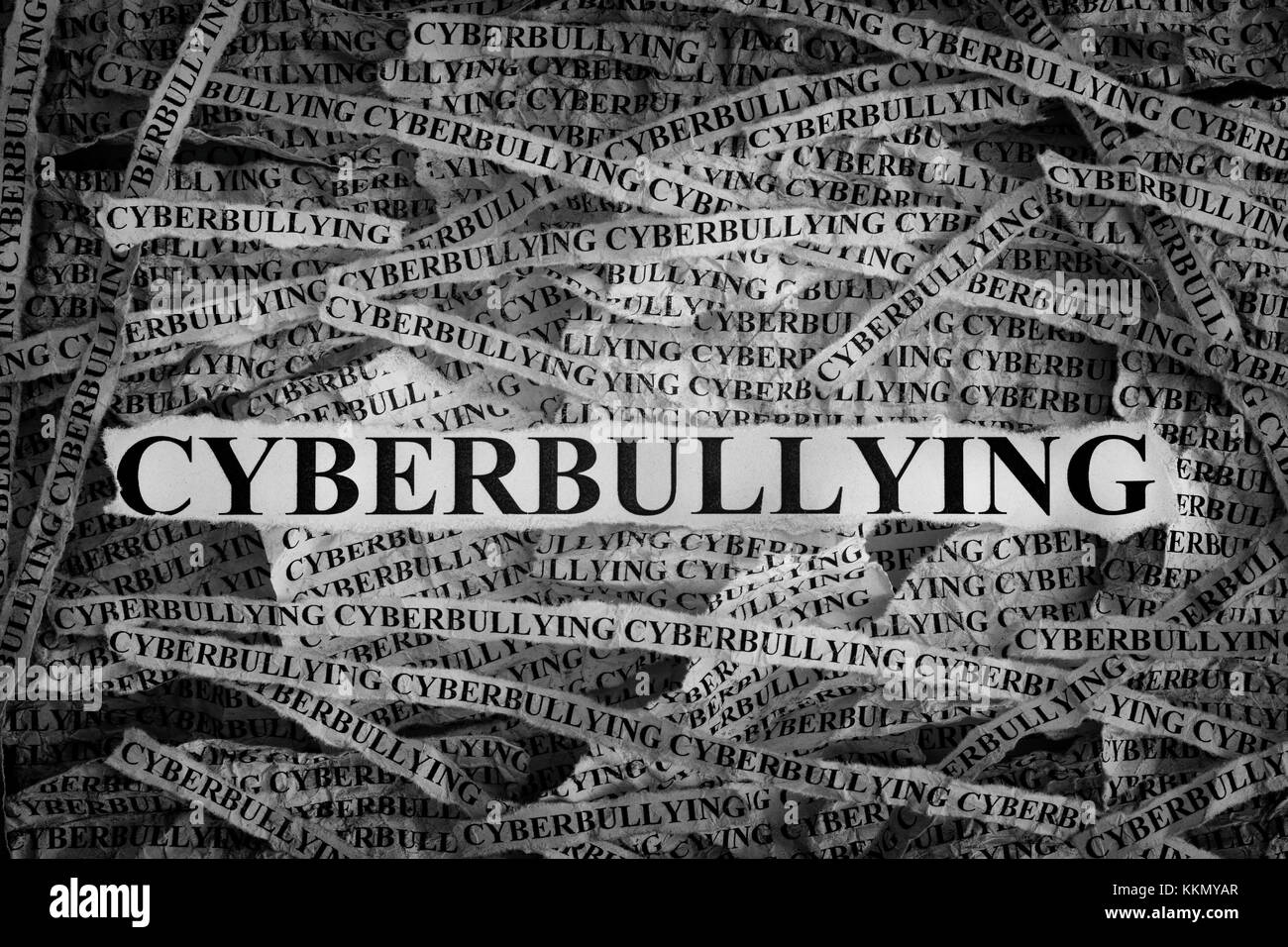 Mobbing konzept Schwarzweiß-Stockfotos und -bilder - Alamy