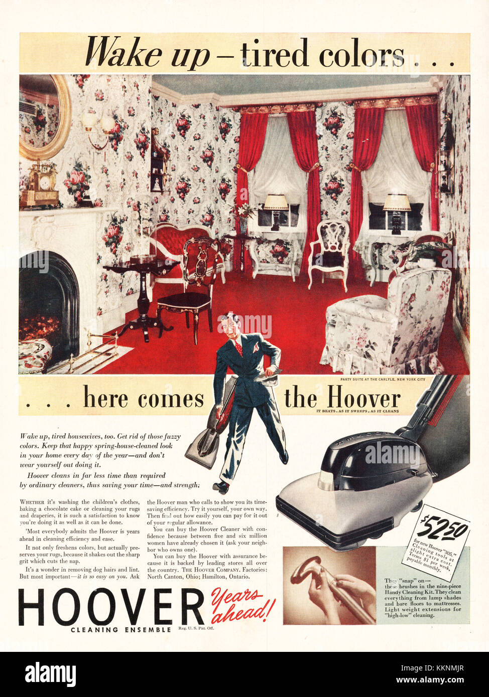 Hoover advertisement -Fotos und -Bildmaterial in hoher Auflösung – Alamy