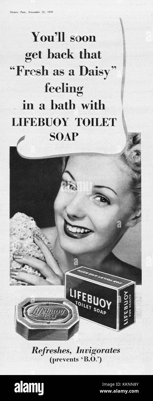 Lifebuoy soap advert -Fotos und -Bildmaterial in hoher Auflösung – Alamy