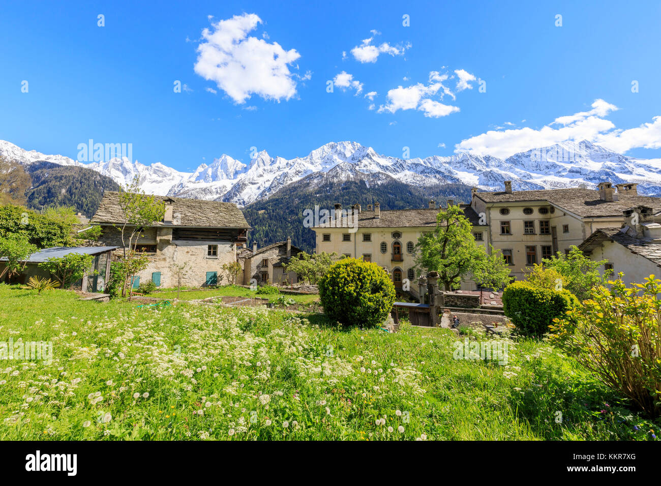 Soglio switzerland alpine village -Fotos und -Bildmaterial in hoher ...