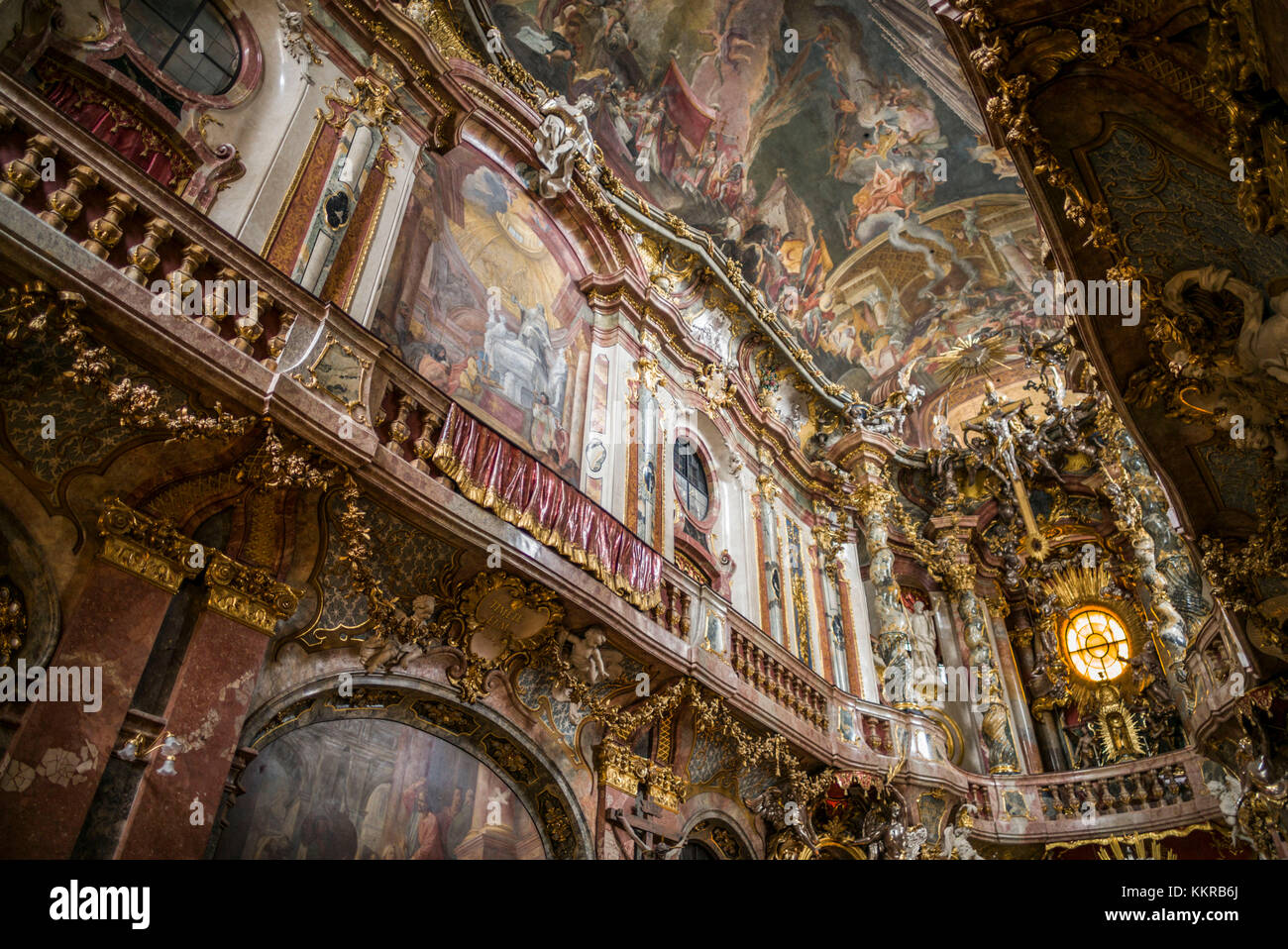 Deutschland, Bayern, München,: Asamkirche, die Kirche von St. Johann ...