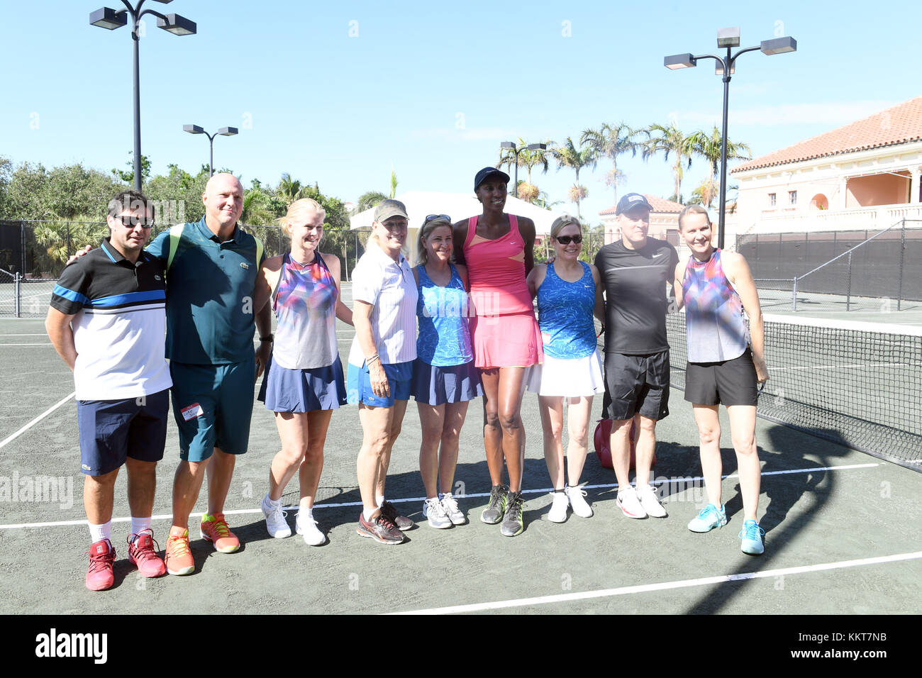 BOCA RATON, FL - 03. NOVEMBER: Martina Navratilova, Chris Evert, Tate ...