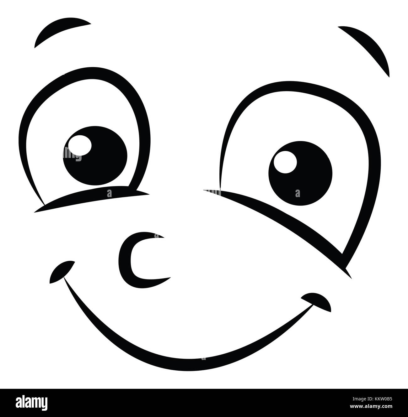 Smiley gesicht auf einer hand gezeichnet -Fotos und -Bildmaterial in ...