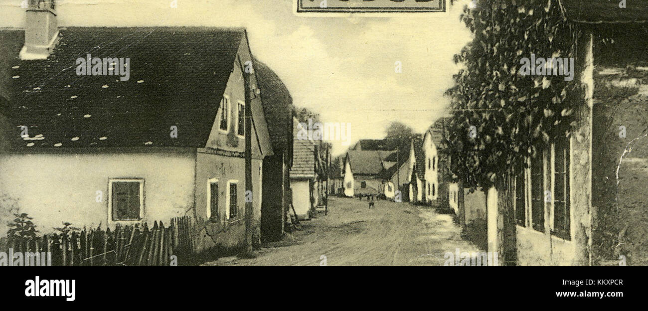 Diese Postkarte aus dem Jahr 1931 zeigt ein Bild von Pudoba, einer ...