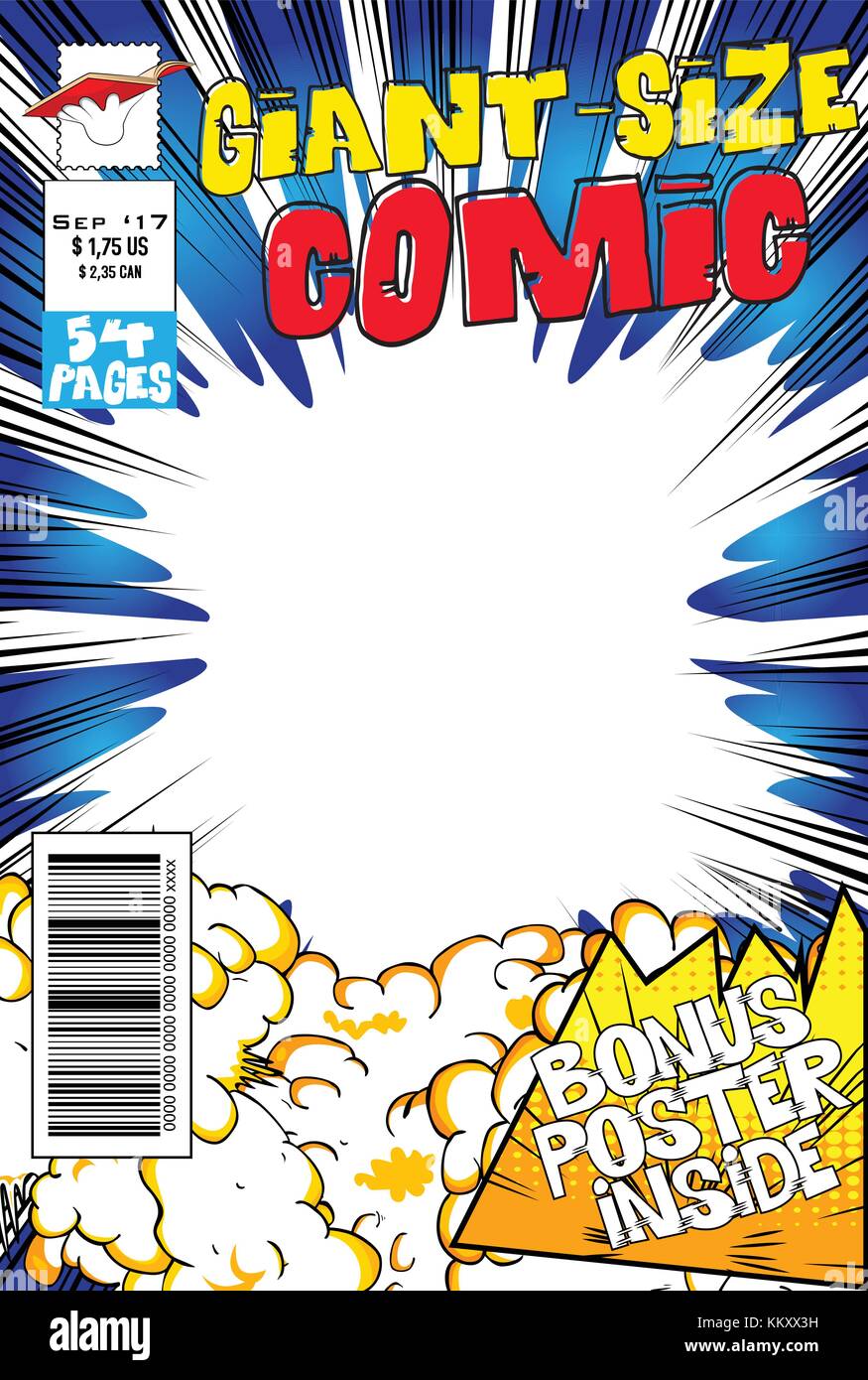 Comic cover design -Fotos und -Bildmaterial in hoher Auflösung – Alamy