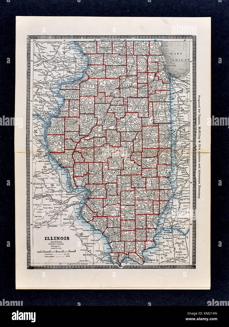 Historische karte von chicago -Fotos und -Bildmaterial in hoher ...