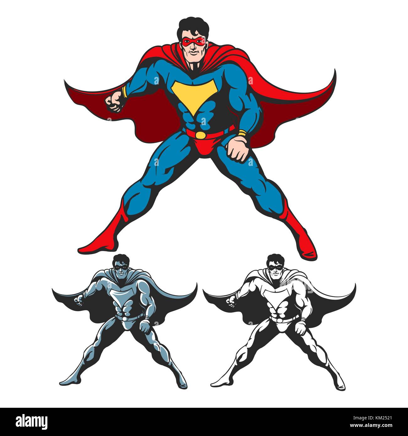 Superhelden vektor vektoren -Fotos und -Bildmaterial in hoher Auflösung ...