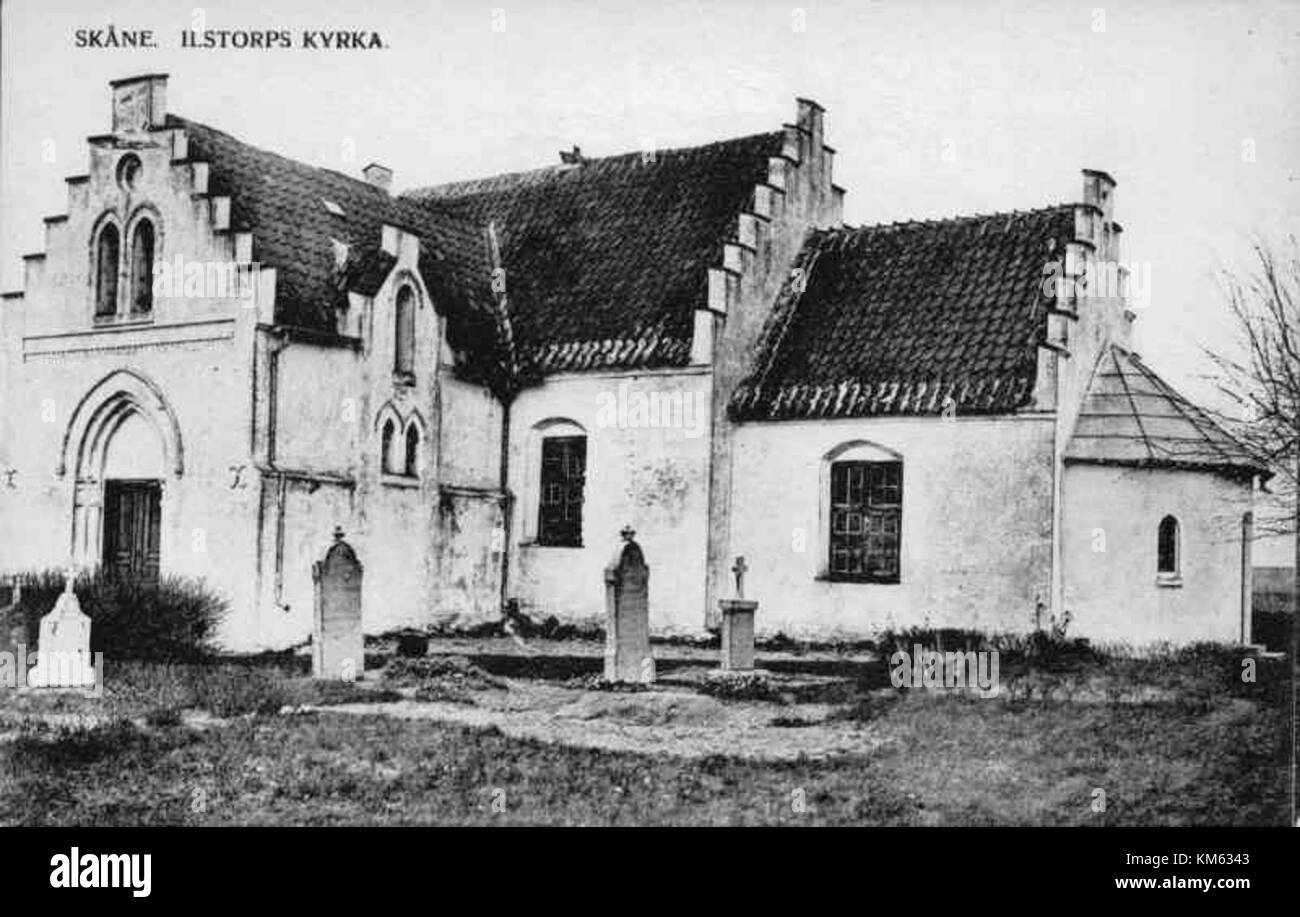 Die Kirche Ilstorp in Schweden ist eine bemerkenswerte historische ...