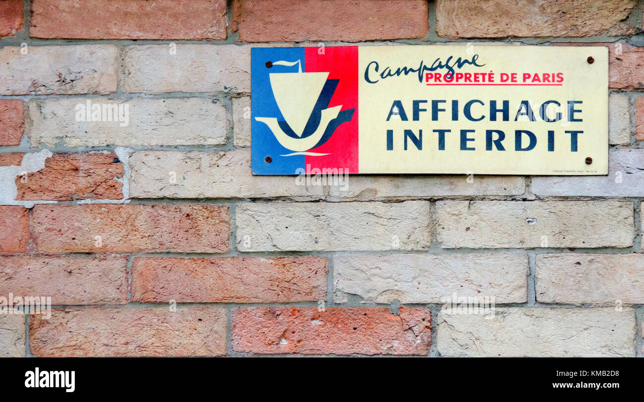Affichage interdit -Fotos und -Bildmaterial in hoher Auflösung – Alamy