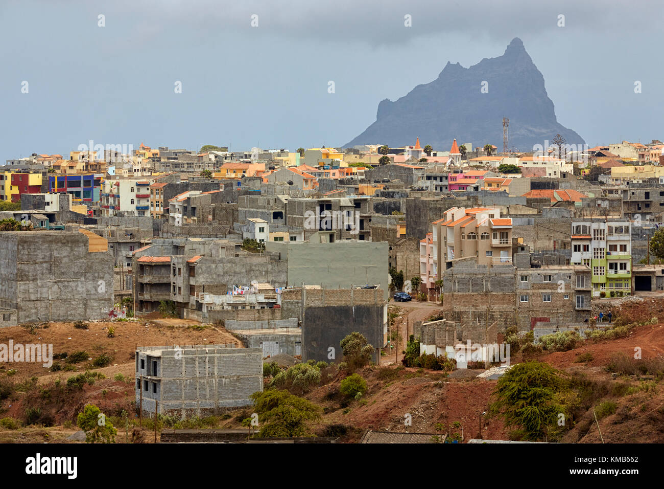 Assomada (Somada), Santiago, Cape Verde (Kap Verde), Afrika ...