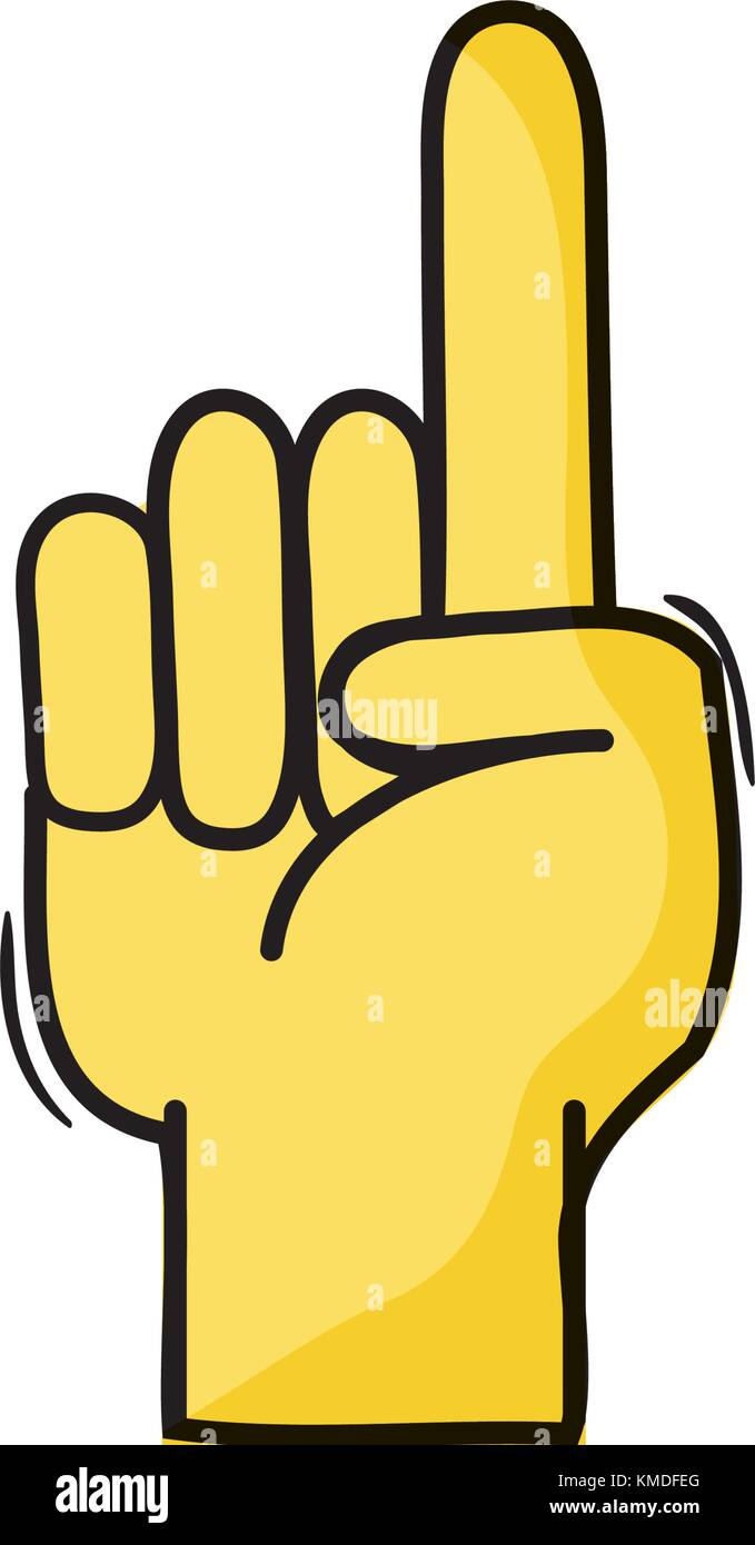 Zeigefinger Symbol Stockfotos und -bilder Kaufen - Alamy