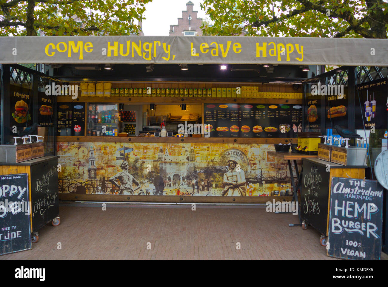 Fast Food Amsterdam Stockfotos und -bilder Kaufen - Alamy