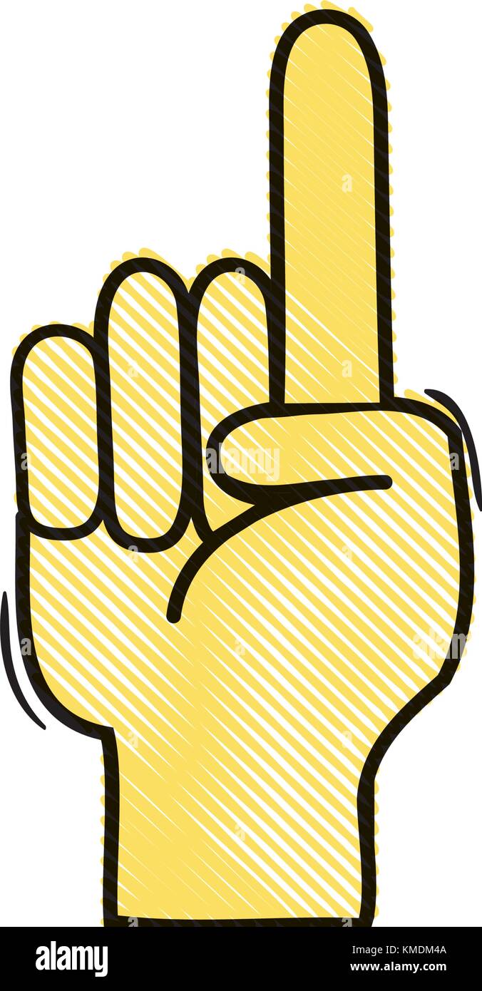 Zeigefinger Symbol Stockfotos und -bilder Kaufen - Alamy