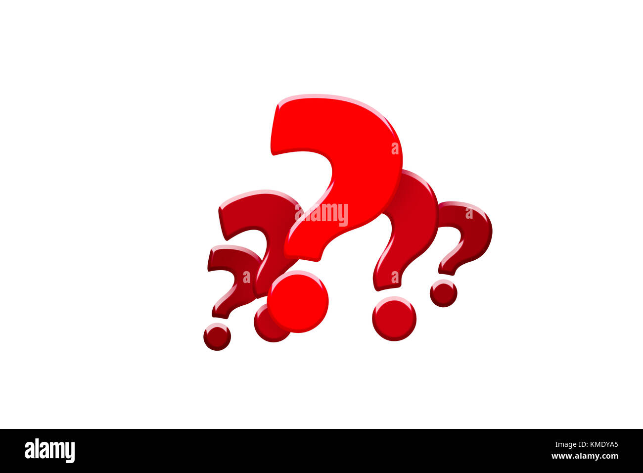 Rotes fragezeichen Ausgeschnittene Stockfotos und -bilder - Alamy
