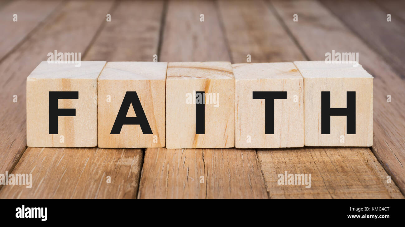 Schriftart glauben -Fotos und -Bildmaterial in hoher Auflösung – Alamy