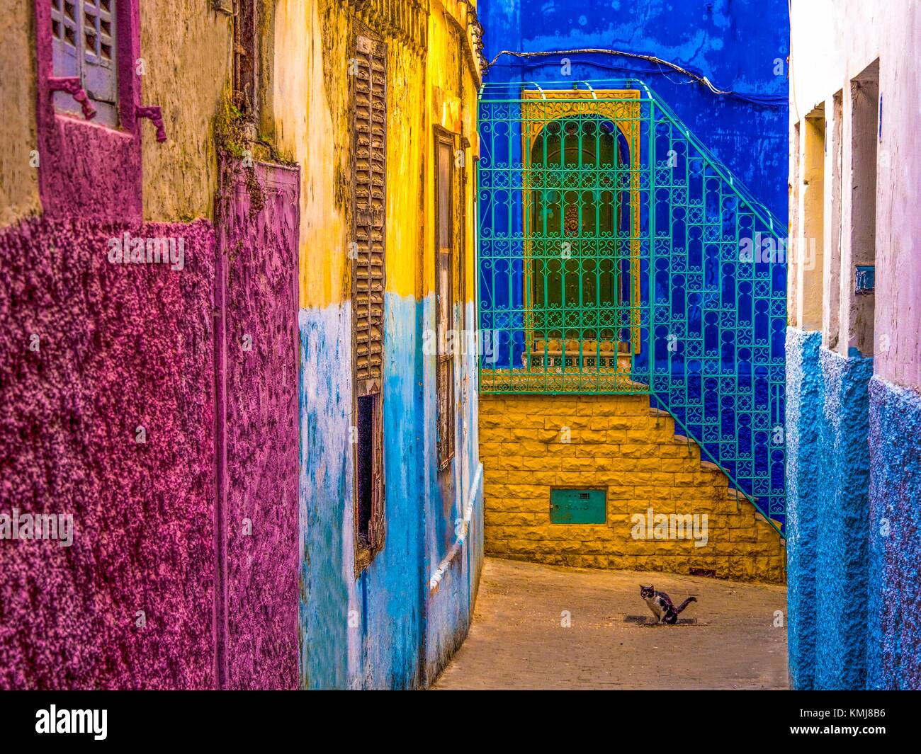 Marokko, Tanger, in der 'MEdina' (Altstadt) von Tanger Stockfotografie ...