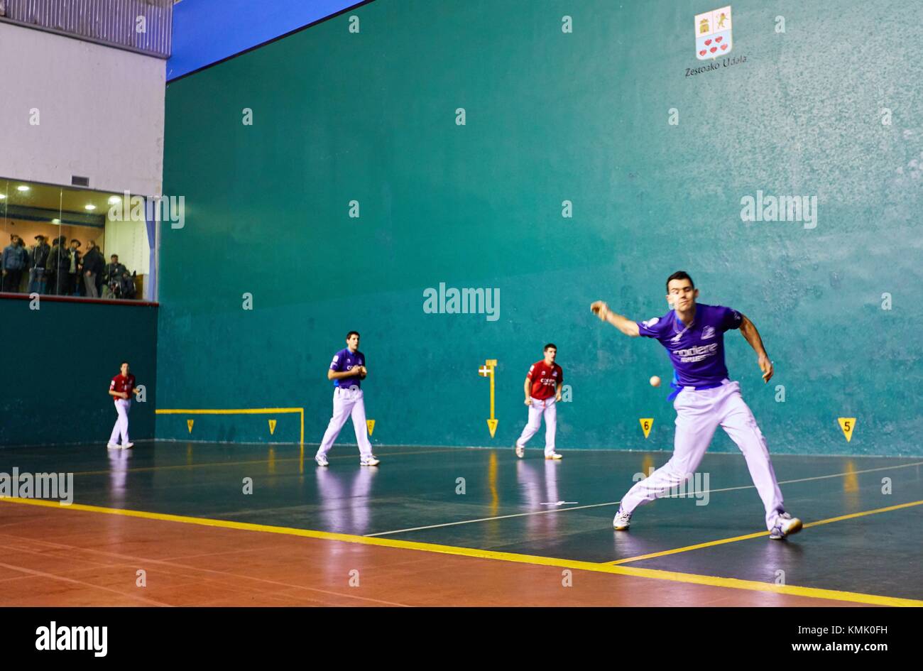 Basque Pelota Spain Stockfotos & Basque Pelota Spain Bilder - Alamy