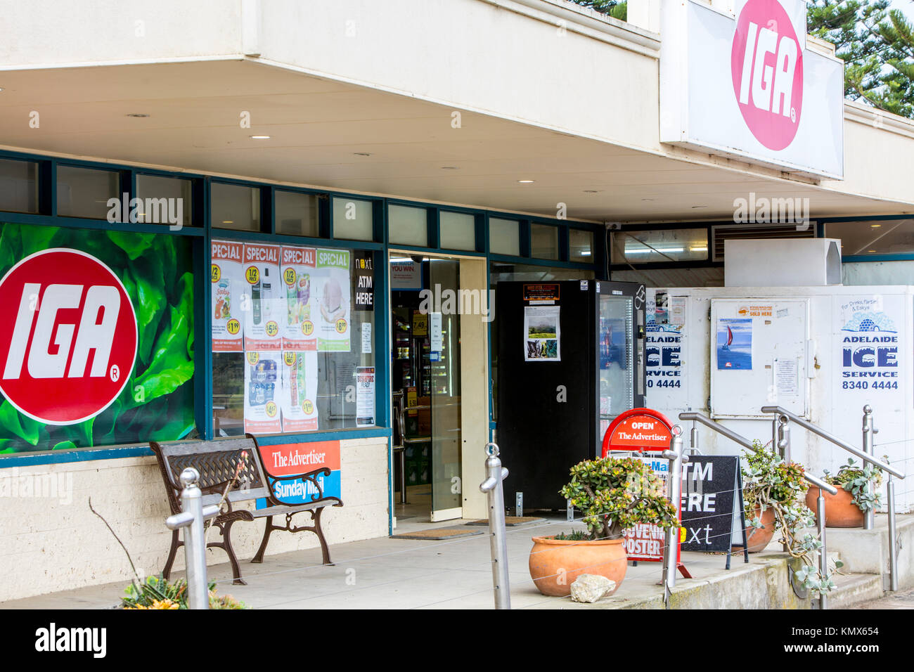 IGA Supermarkt kleinen Lebensmittelladen auf Kangaroo Island ...