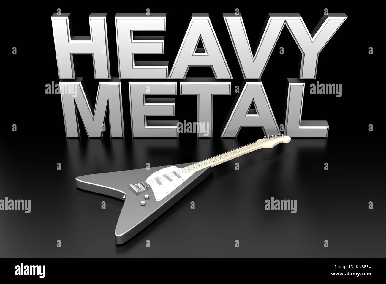 Heavy Metal Guitar Guitar Stockfotos und -bilder Kaufen - Alamy