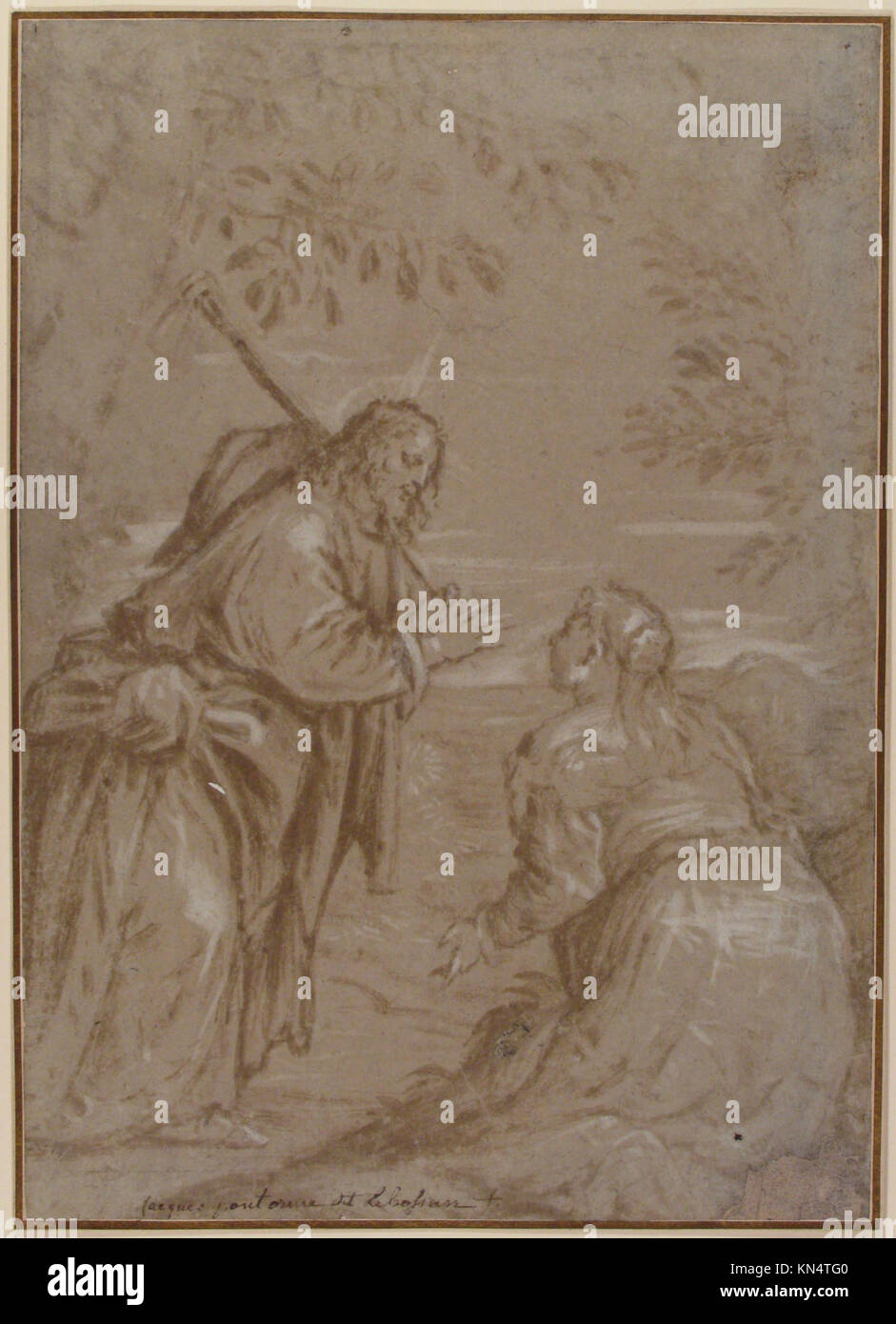 Christus erscheint der Heiligen Maria Magdalena ( Noli me Tangere ). MET 2008.178.1 Christus ...