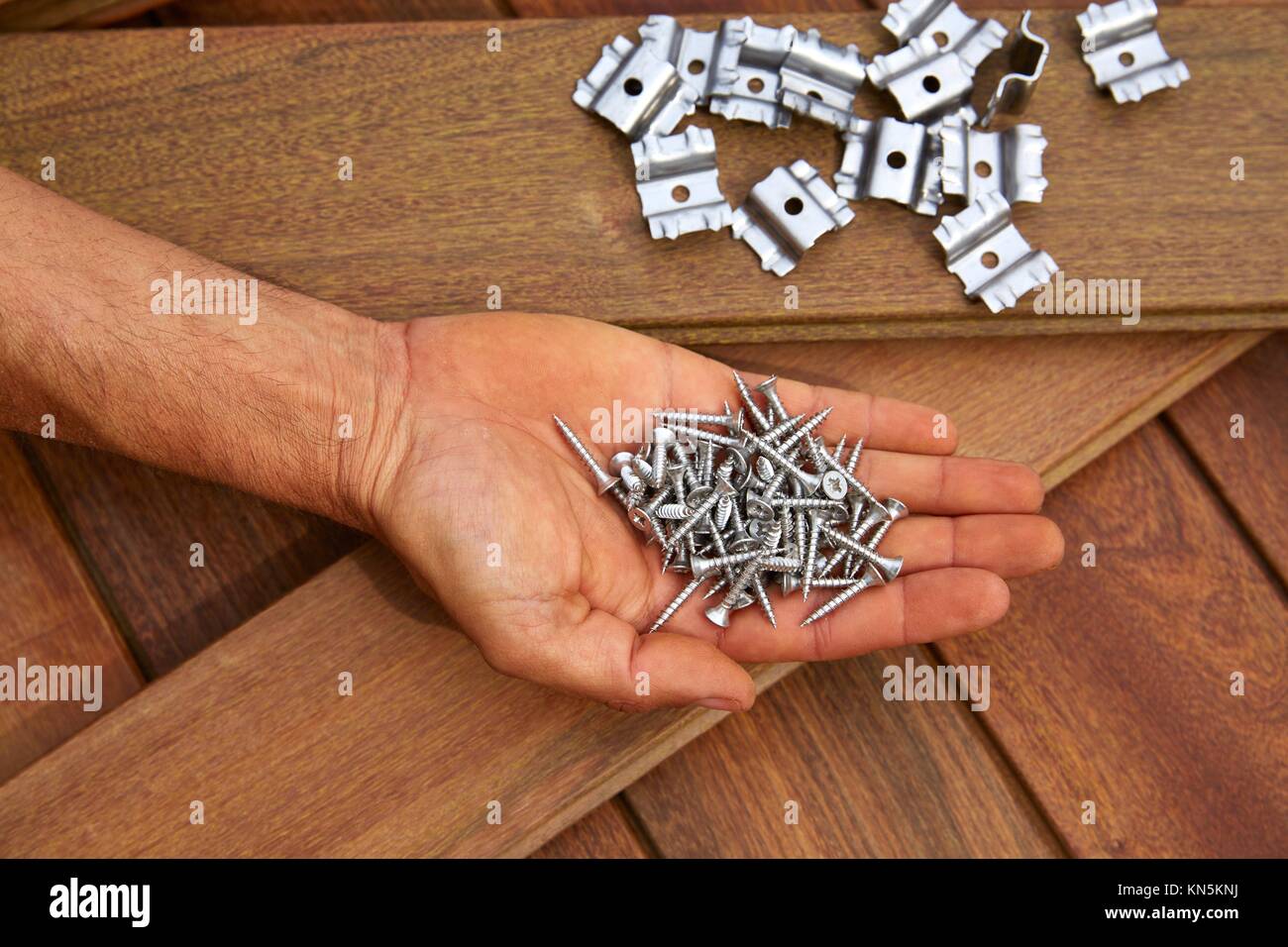 Ipe teak decking deck wood -Fotos und -Bildmaterial in hoher Auflösung ...