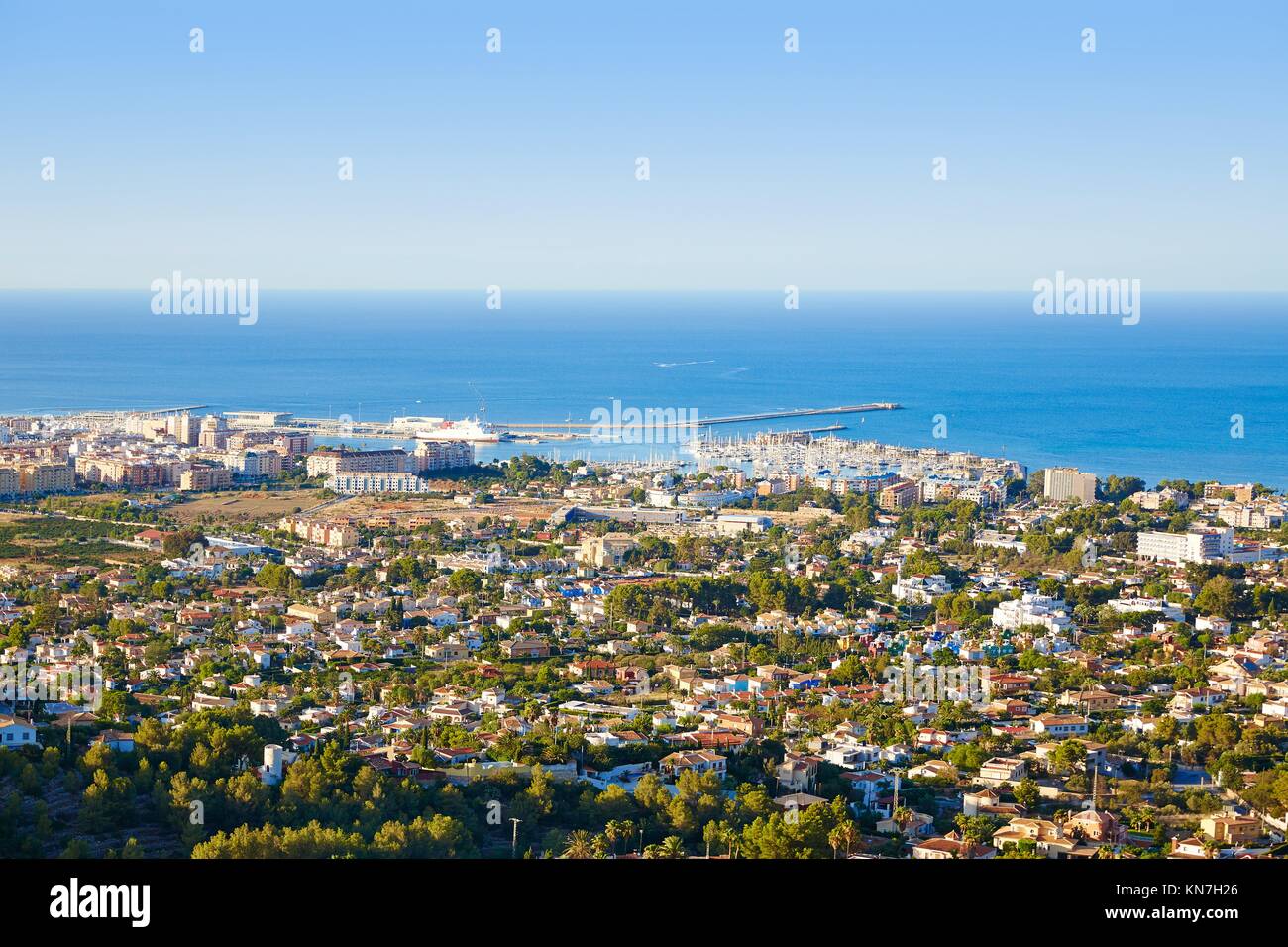 Anschluss in Berg Montgo Denia bei Alicante Spanien Mittelmeer ...