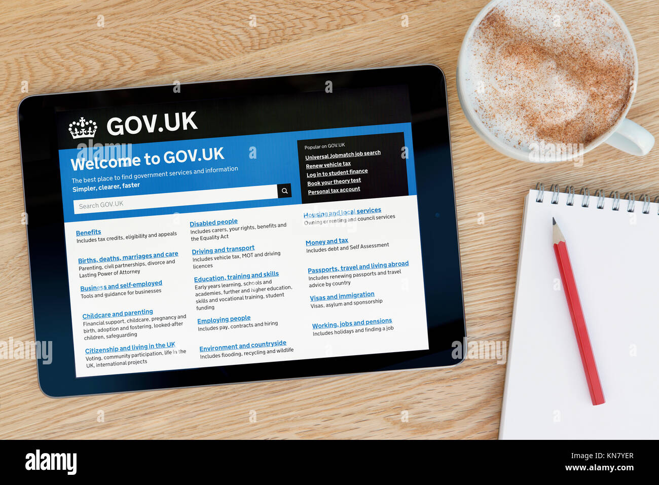 Uk government logo -Fotos und -Bildmaterial in hoher Auflösung – Alamy