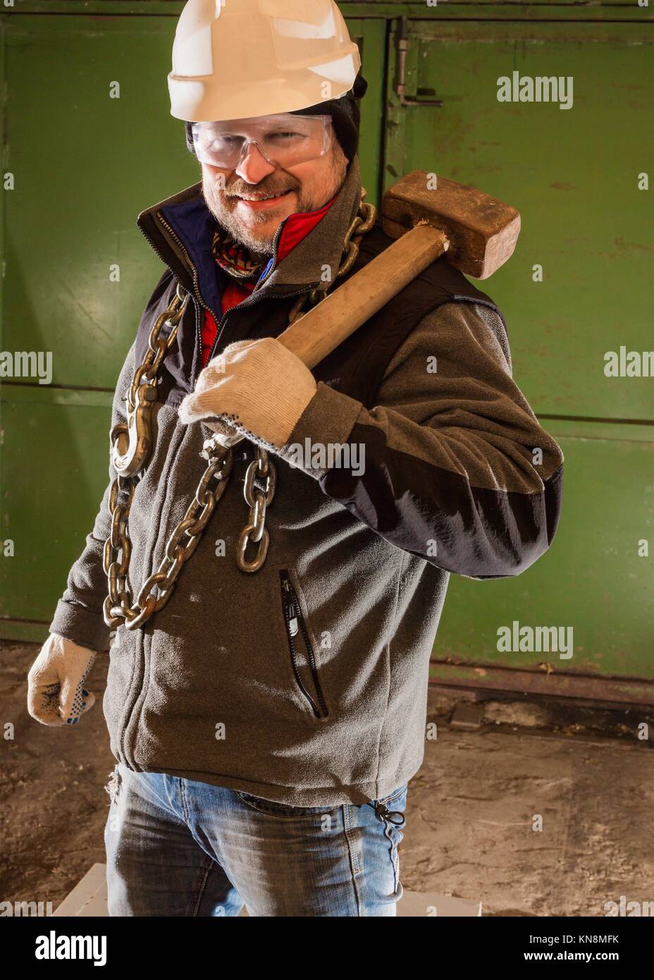 Sledge hammer -Fotos und -Bildmaterial in hoher Auflösung – Alamy