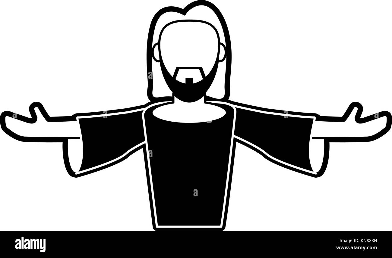 Jesus karikatur Schwarzweiß-Stockfotos und -bilder - Seite 2 - Alamy