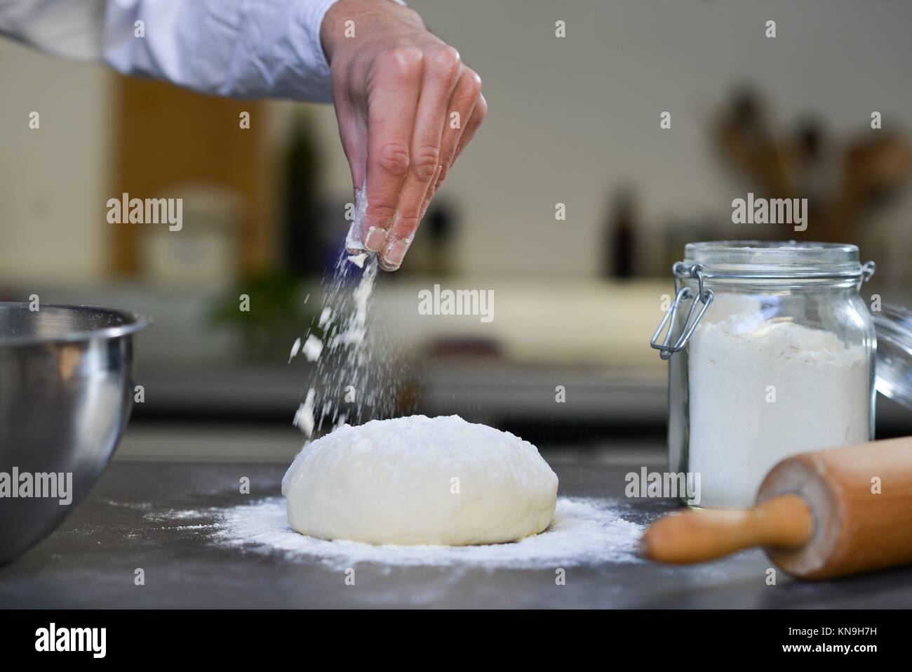 Pasta und Pizza Stockfotos und -bilder Kaufen - Alamy