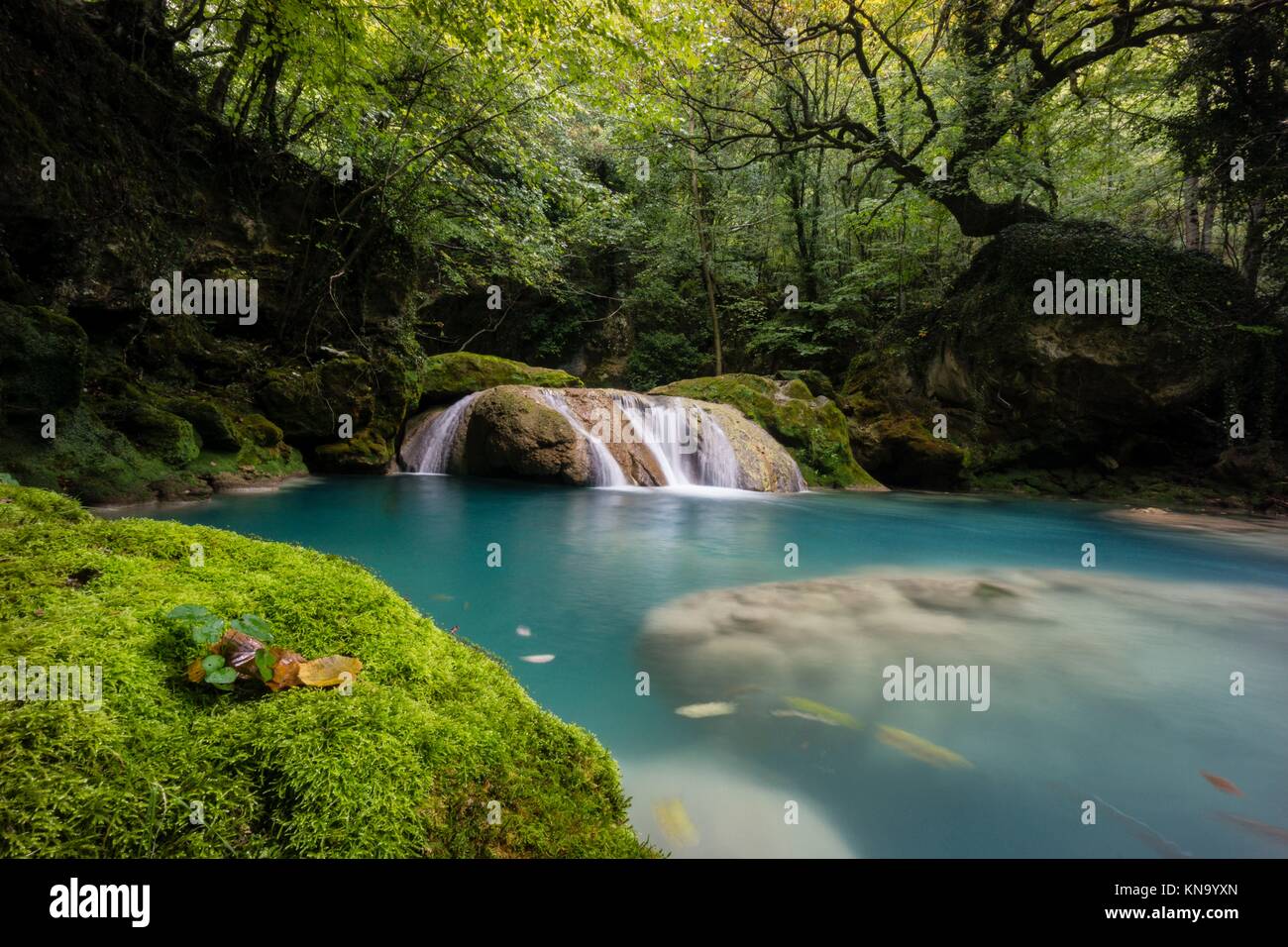 Spain navarra nature park urbasa andia -Fotos und -Bildmaterial in ...