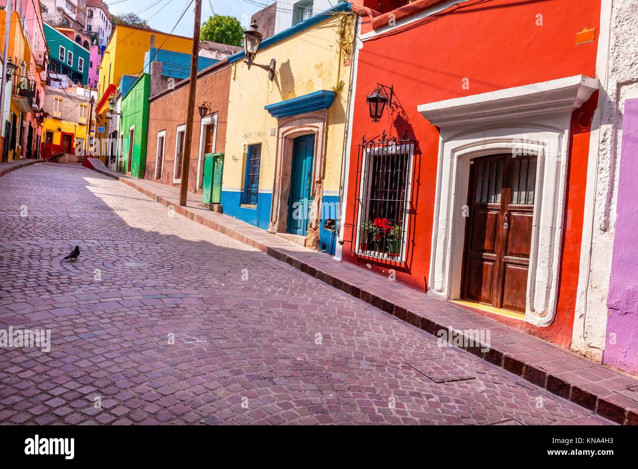 Mexico House Colorful Stockfotos und -bilder Kaufen - Alamy