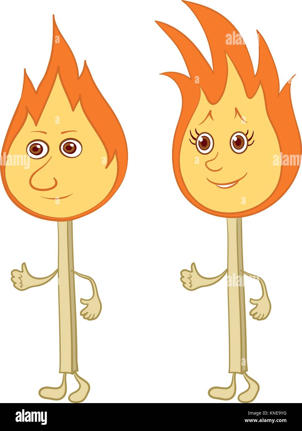 Feuer smiley Stock-Vektorgrafiken kaufen - Alamy